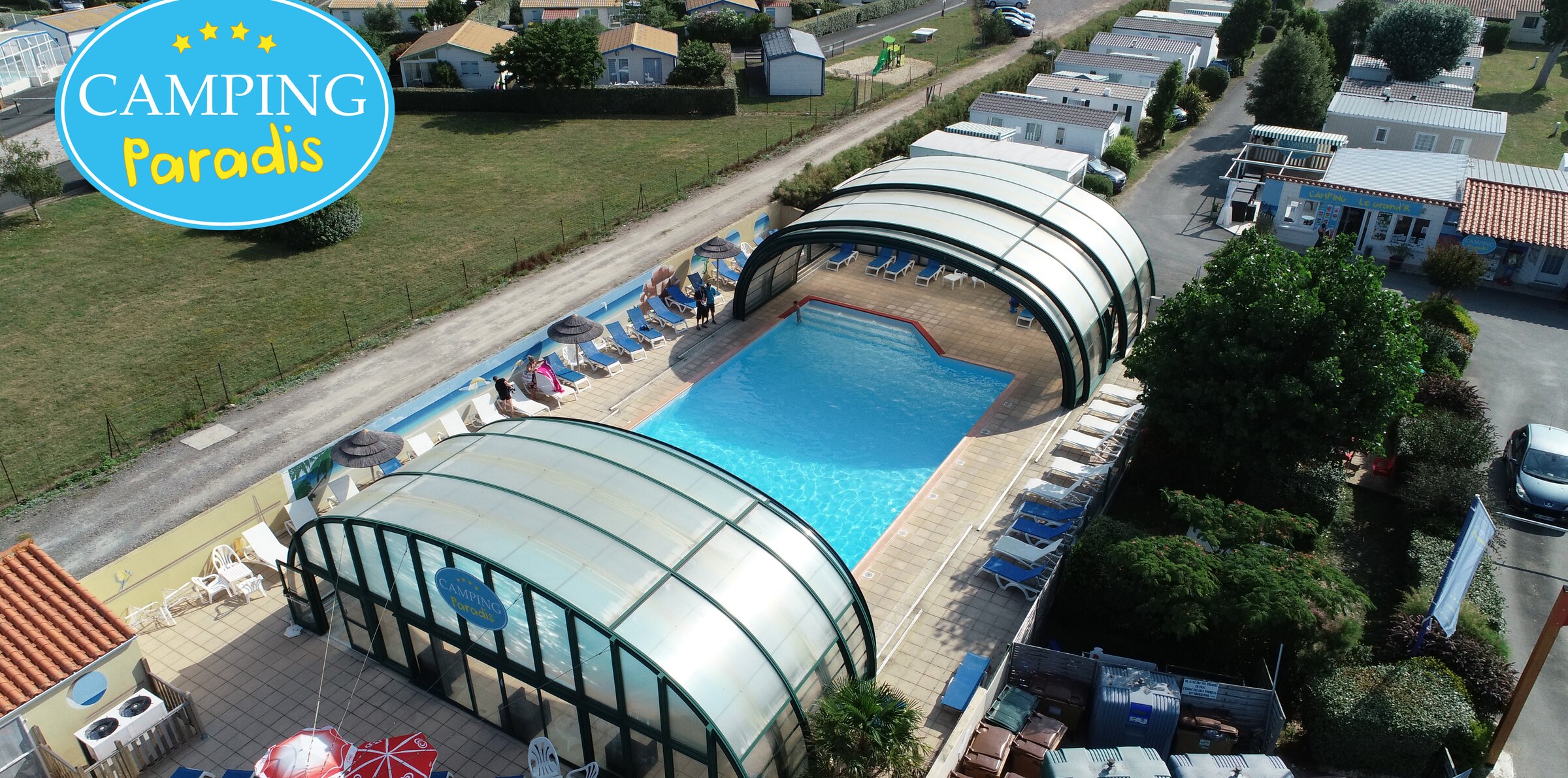 Camping Paradis Le Grand R 4★ La Faute-sur-Mer | Vendée & Rivière le Lay